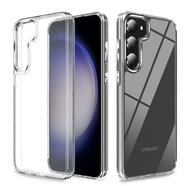 Samsung Galaxy S23 Plus Transparent Case with Bump Camera Protection ...