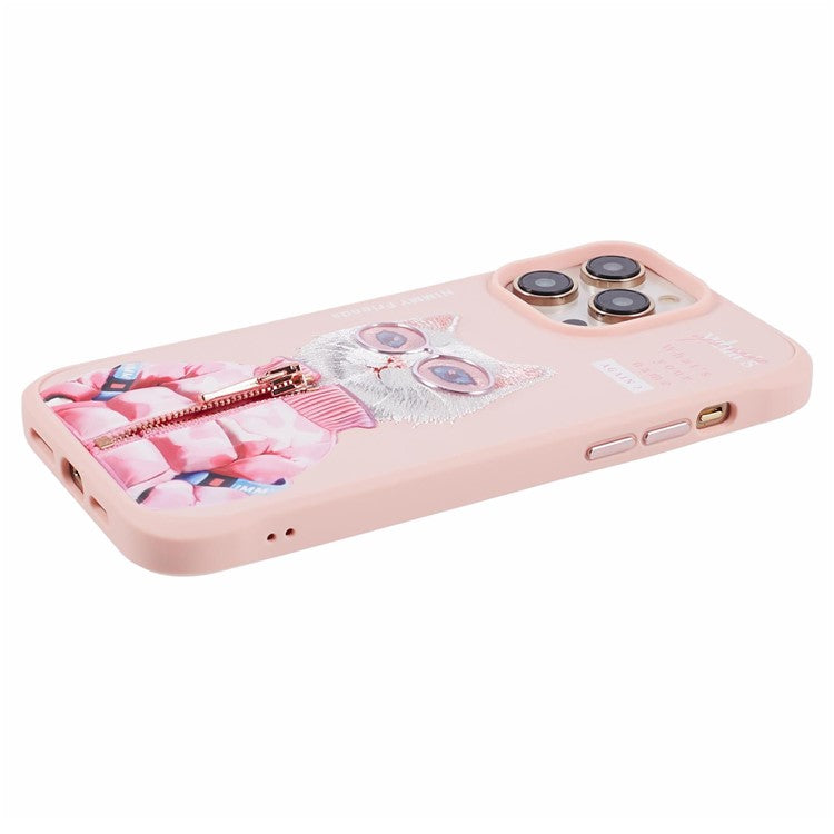iPhone 15 Pro Nimmy Cool & Cute Embroidery Case Cover – elefcases