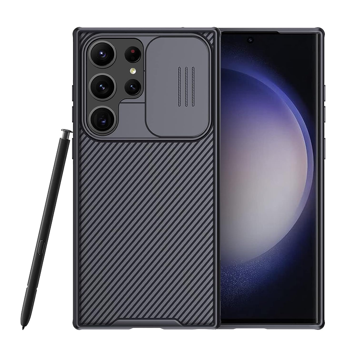 Samsung Galaxy S24 Ultra Cam-Shield Slide Camera Cover Thermoplastic P ...