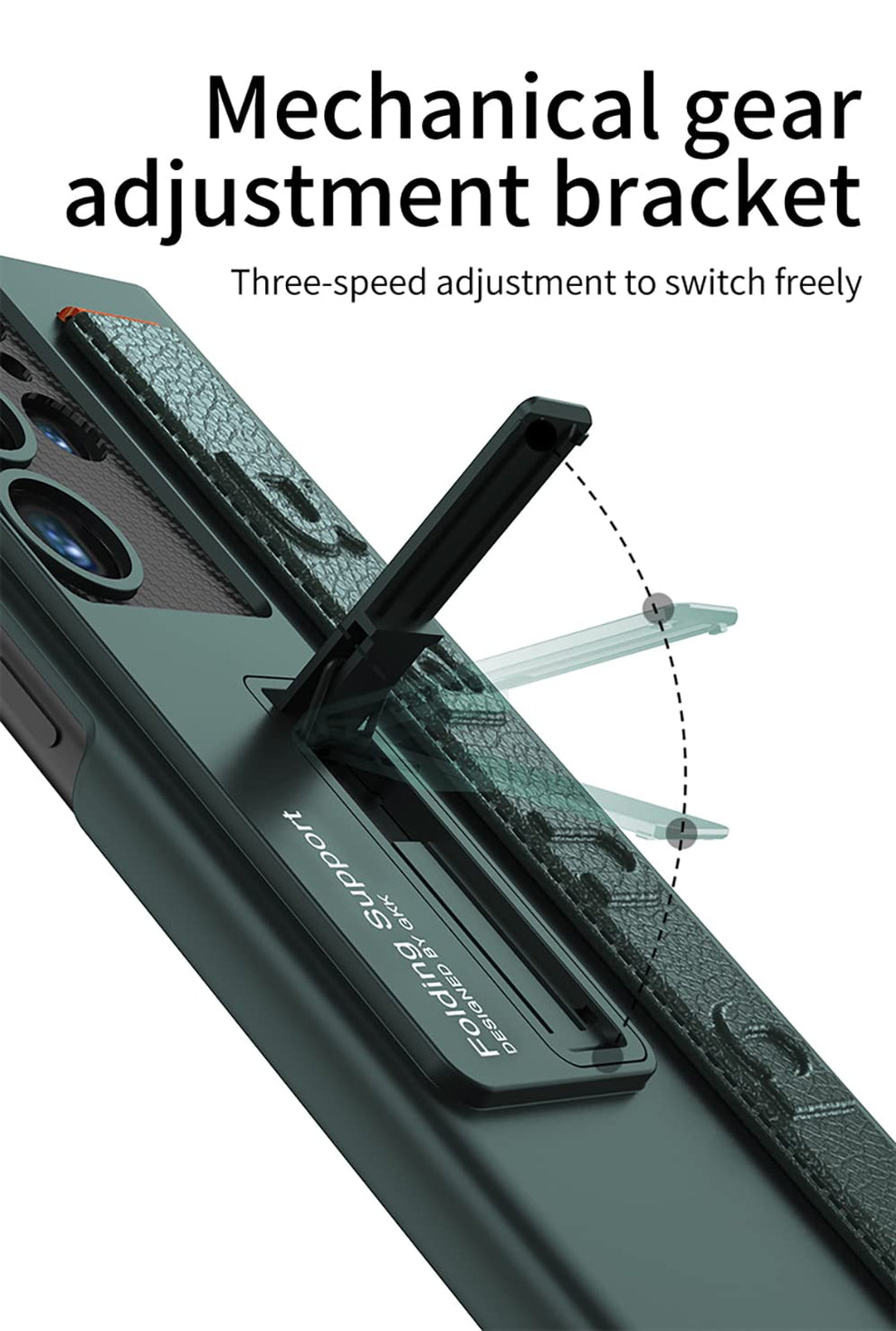 Samsung Galaxy S25 Ultra Wrist Band and Kickstand Case, GKK Hard Shell ...