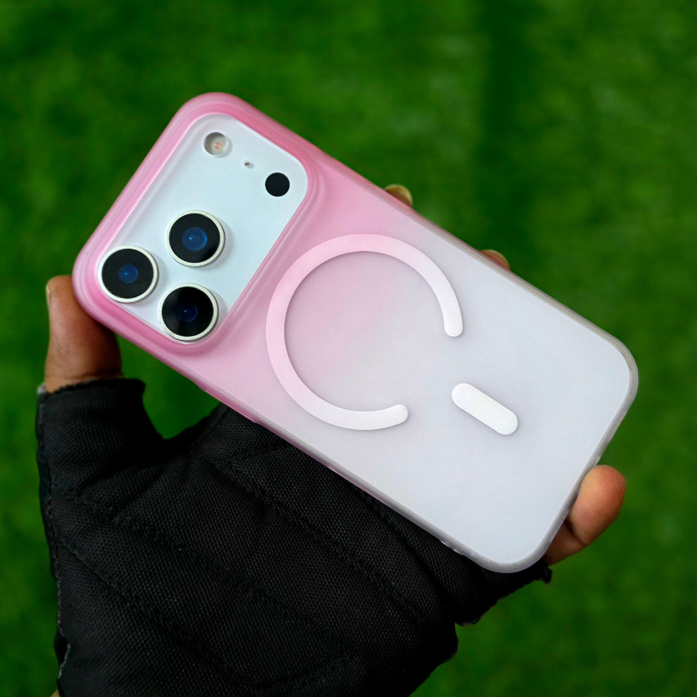 iPhone 17 Pro Dual Color Shade Matte Finish Smoke Cover with Magsafe ...