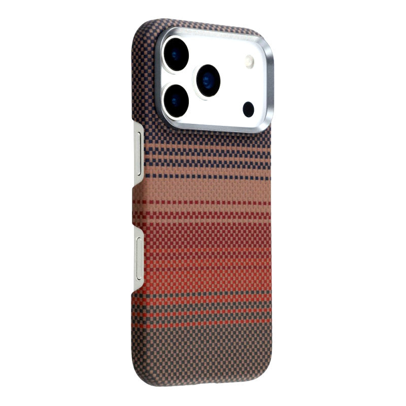 iPhone 17 Pro 0.4mm Ultra-Thin Real Aramid Carbon Fiber Case with Mags ...